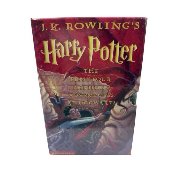 Accents | Harry Potter Box Set Books 14 Jk Rowling 1999 Hardcover ...